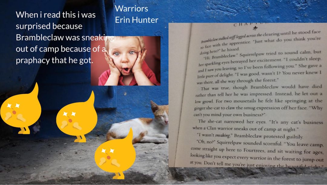 #BookSnaps – Student Examples – Be REAL
